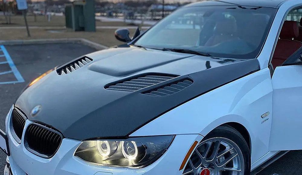 BMW M3 E90 E92 E93 Carbon Fiber Hood Vents - High Quality