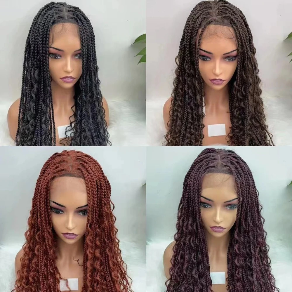 Jennifer Ready to Ship Knotless Braid Wig for Black Women Knotless ...