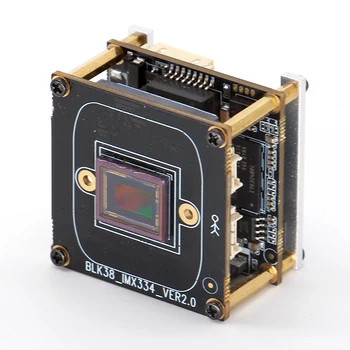 8mp 4k Starlight Imx334 Poe Ip Camera Module Hi3516av300 3840x2160 1/1 ...