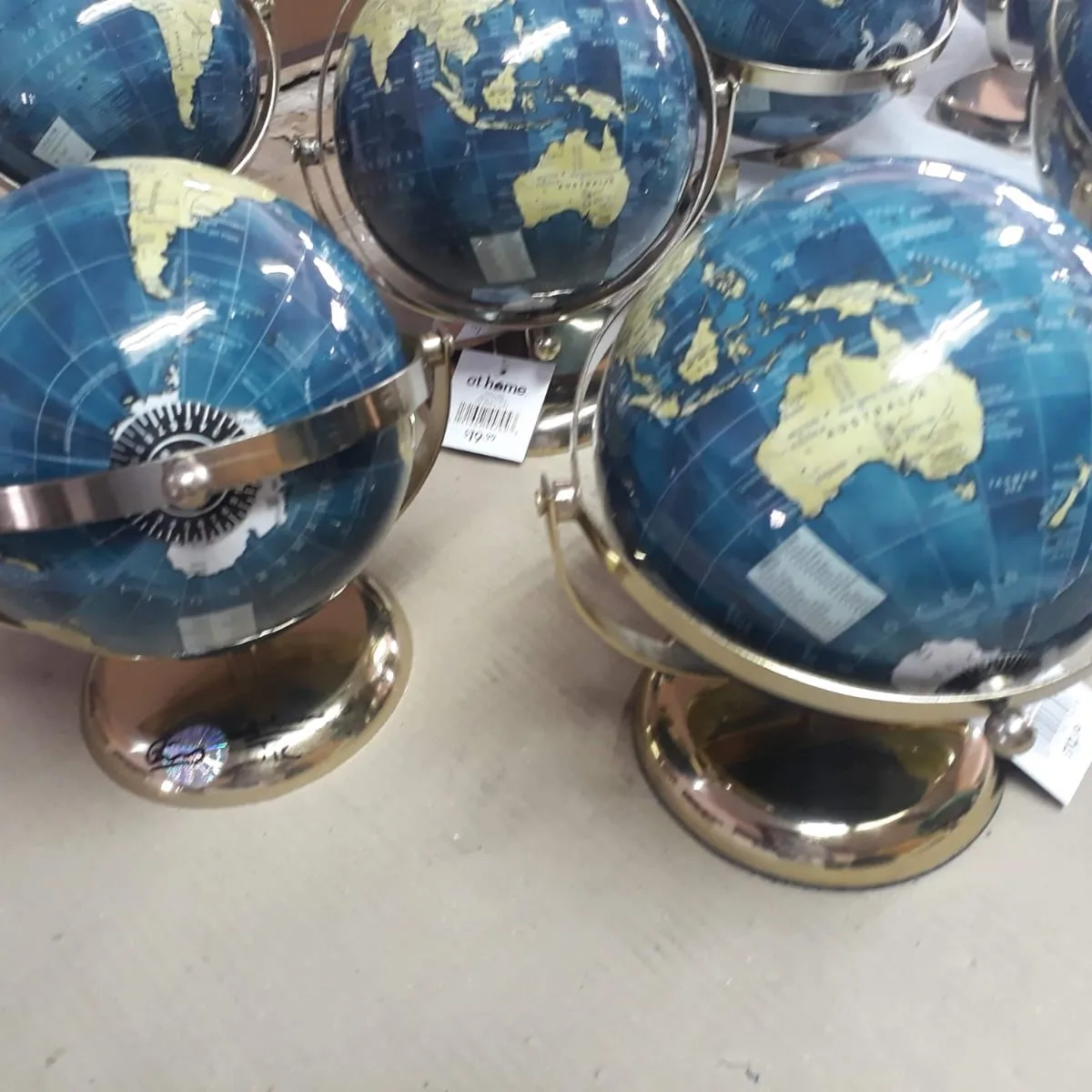 Globe World Map With Stand Unique Design Table Top Use Globe For Office ...