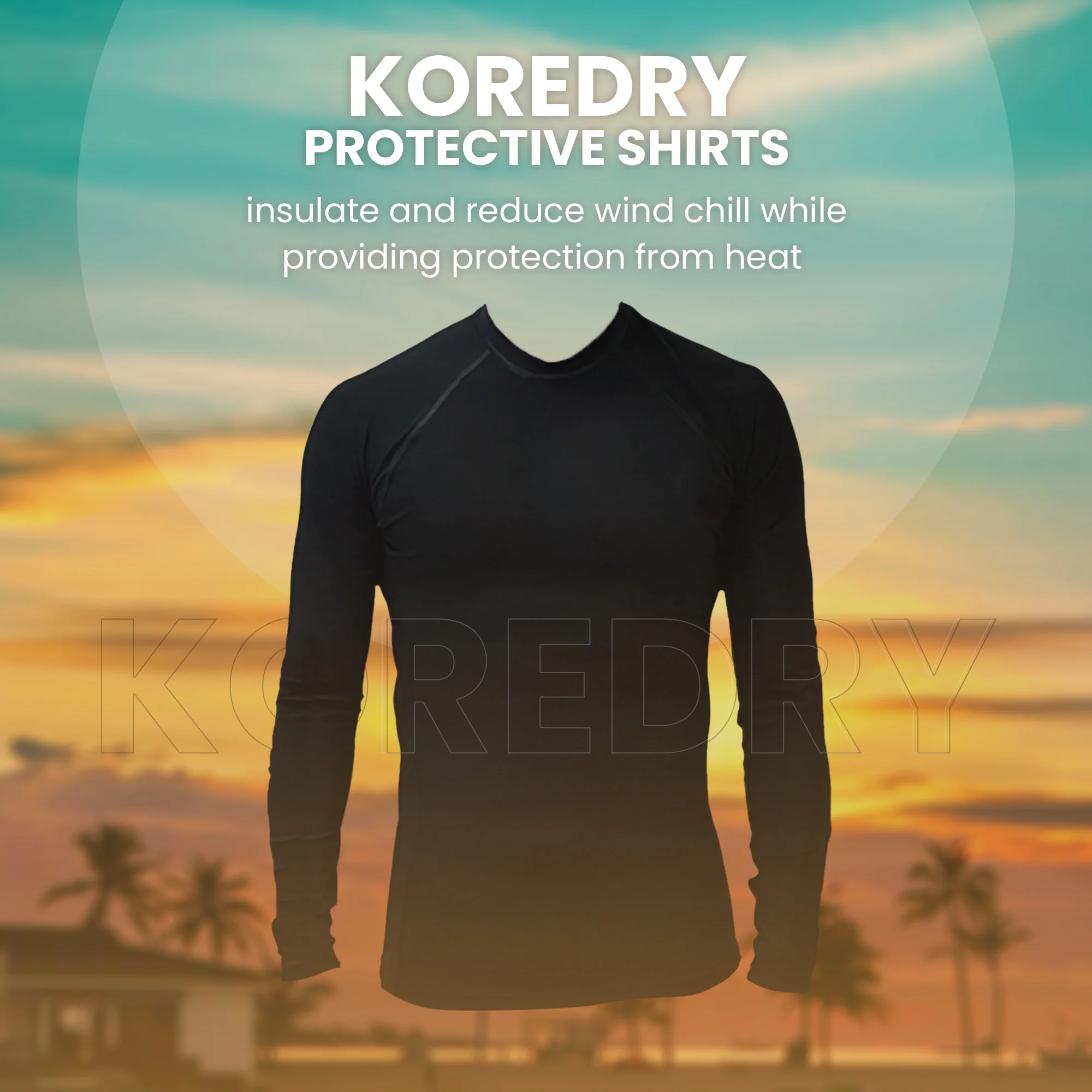 Victory Koredry Dry-wick Cooling Long Sleeve Shirts Insulate & Cooling ...