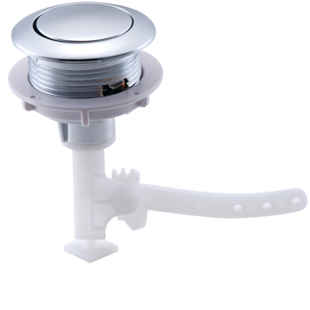 Customizable Toilet System Mechanism Flush Valve Top Push Button French ...