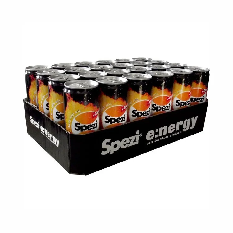 Original Spezi Energy Drink 250 Ml 28 Black Sour 250 Ml Energy Drink ...