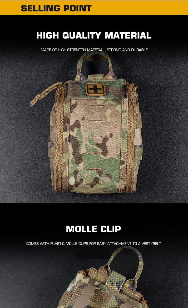 Custom Ifak Tactical Aid Kit Battle First Aid Kit Combat First Aid Seal ...