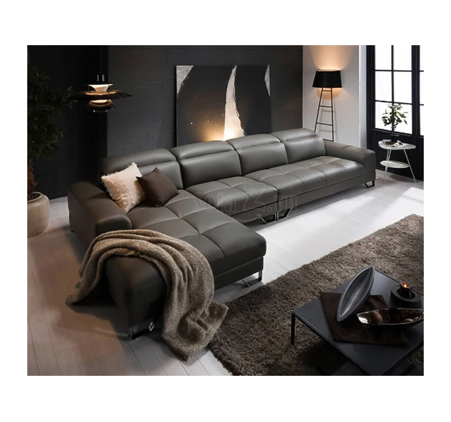 Modern Corner Sofa With Smart Nodding Design Unique Divided Seat ...