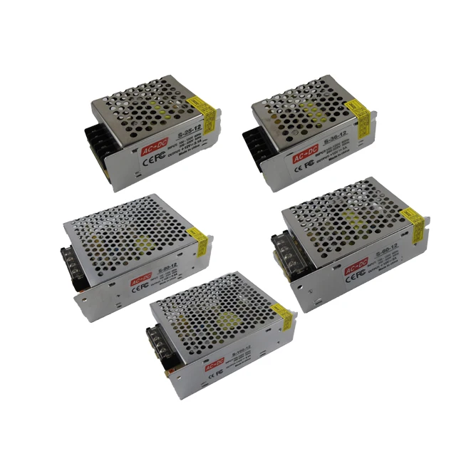 Power Supply Units 5v 12v 24v 36v 48v 15w 25w 35w 50w 100w 150w 200w ...