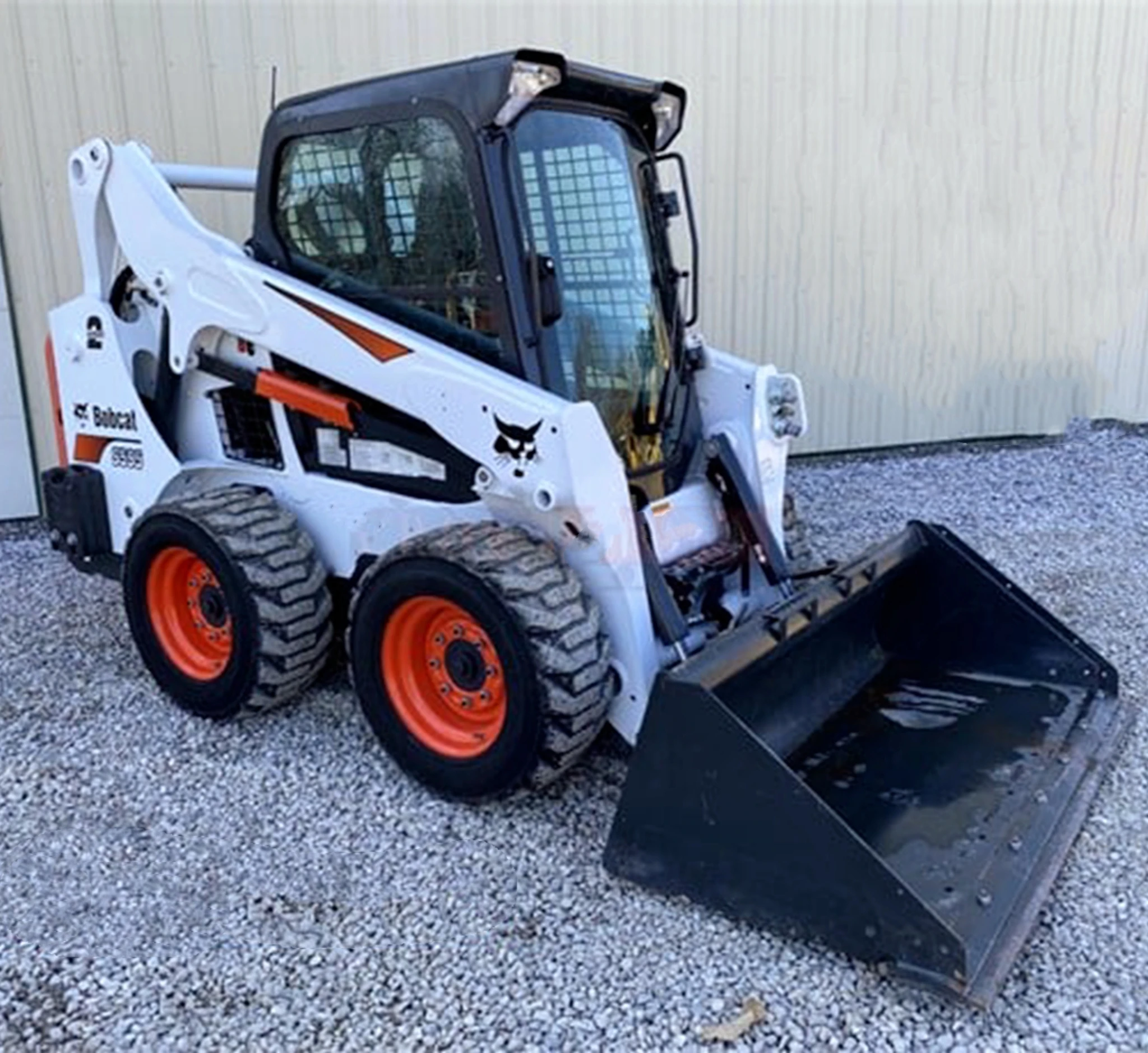 2017 BOBCATT S595 Wheeled Skid Steer Loader Hydraulic Type 1/2/3 Ton ...