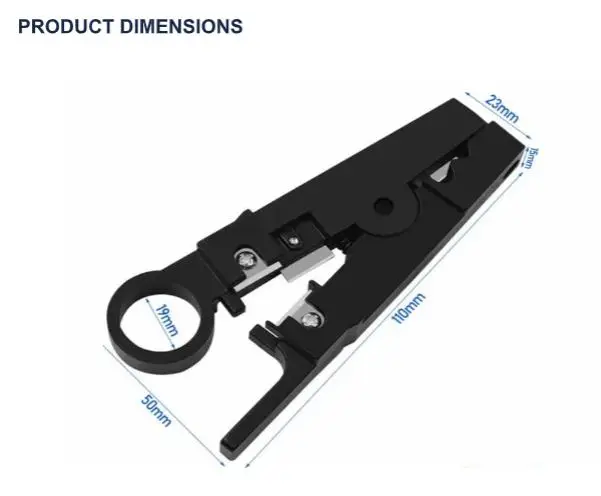501 Multi-conductor Stainless Steel Wire Cable Stripper & Cutter - OEM