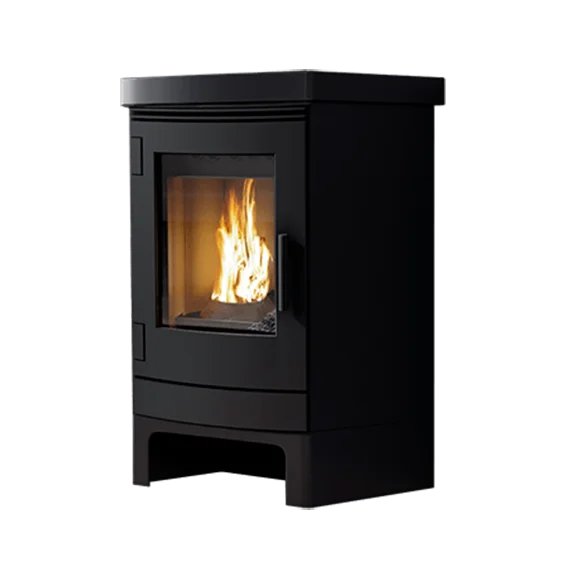 Modern Design Wood Pellet Stove With Oven Efficient And Stylish Cast ...