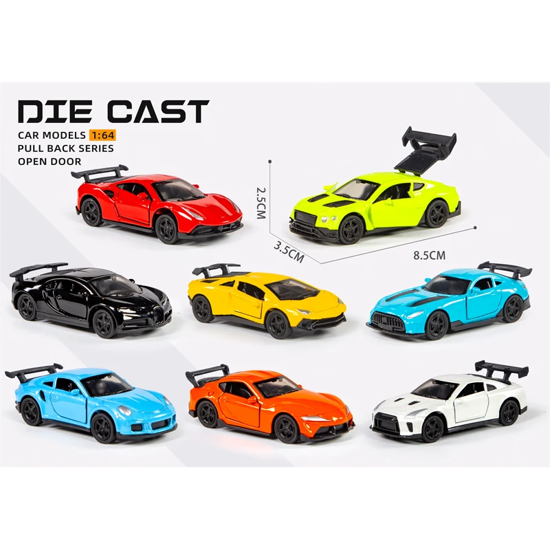 Classic 1/64 Die Cast Car Models - Fun for All Ages
