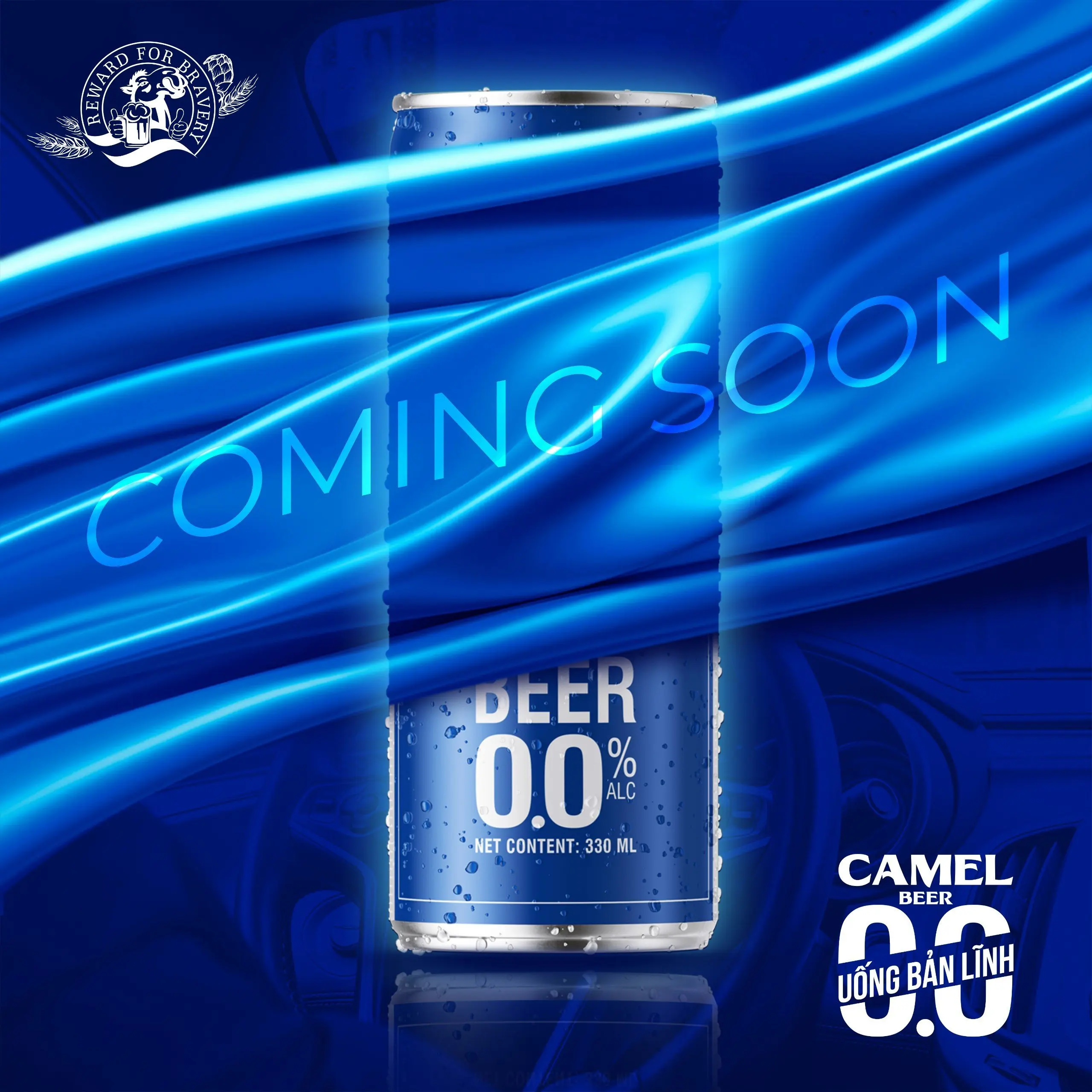 Alcohol Free Camel Beer Brand from Vietnam Manufacturer