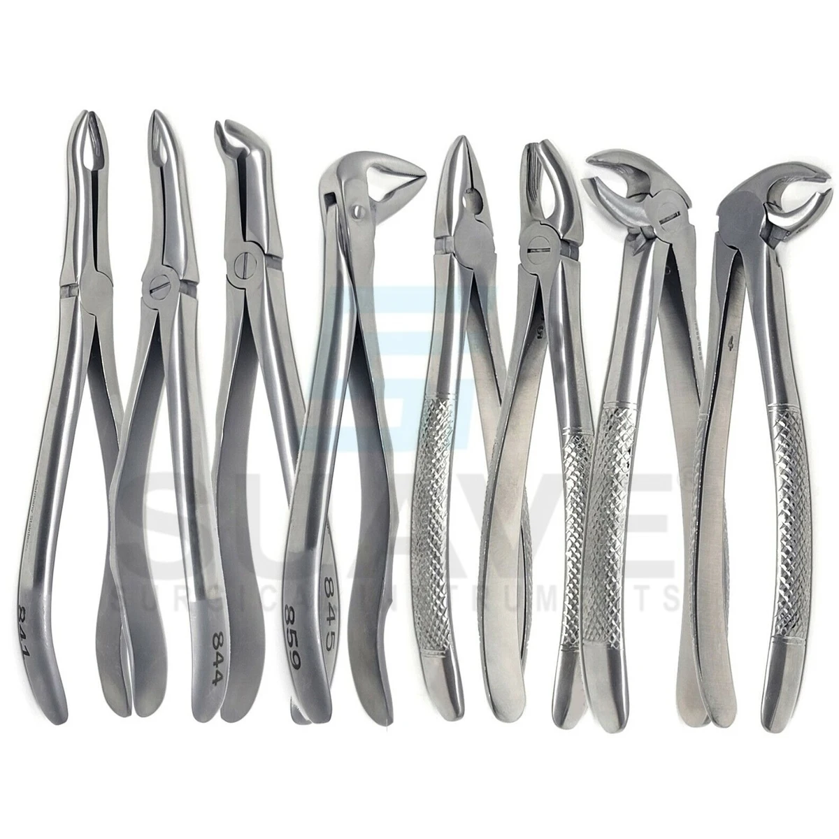 Tooth Extraction Forceps Dental Instruments Dental Oral Surgery ...