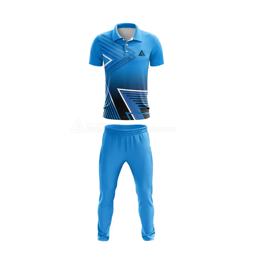 New Style Quick Dry Cricket Uniform Customized Your Own Logo Light ...