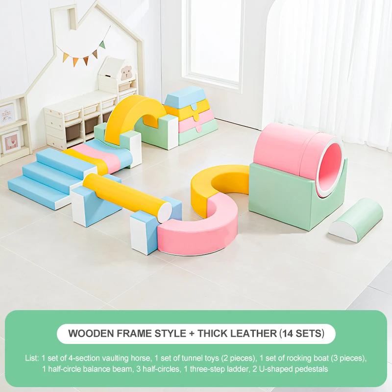 Indoor Soft Play Set Safe And Stimulating Playground For Children's ...