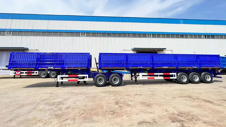 Interlink/superlink Double Side Tipper Trailer for Sale