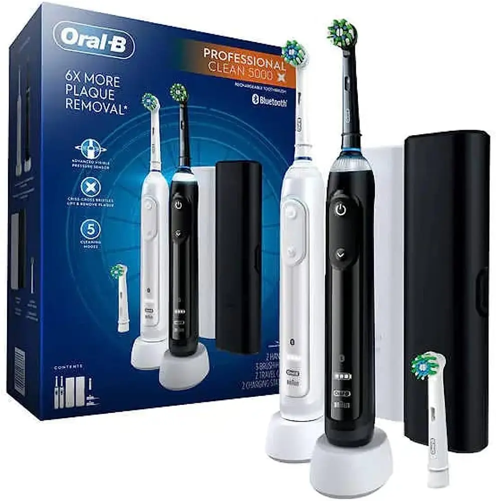 Oral-b Smart Series 5000 Rechargeable Electric Toothbrush,Black - Buy ...