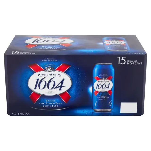 Kronenbourg 1664 Blanc Beer In 25cl And 33cl Bottles At Wholesale ...