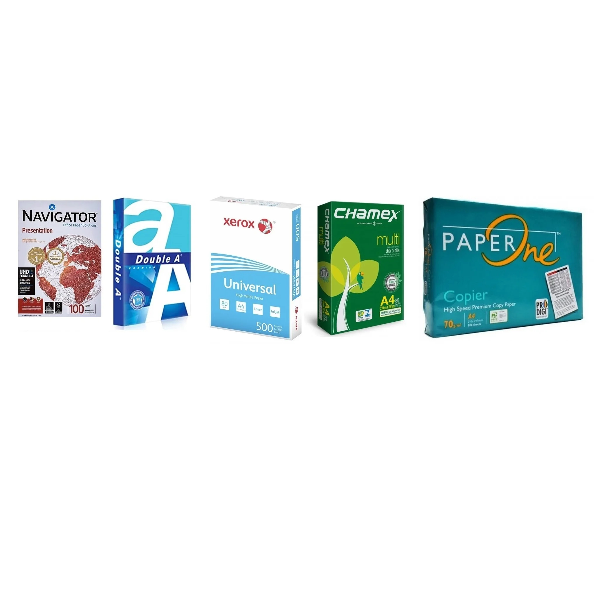 Papel A4,Doble A/navegador/xerox-papel One/80 Chamex Gsm,500 Hojas Por ...