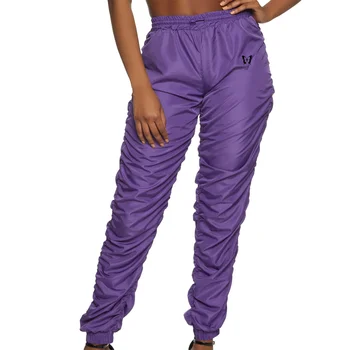 Whole Sale Custom Stacked Sweatpants For Women Fashion Sporting Joggers ...