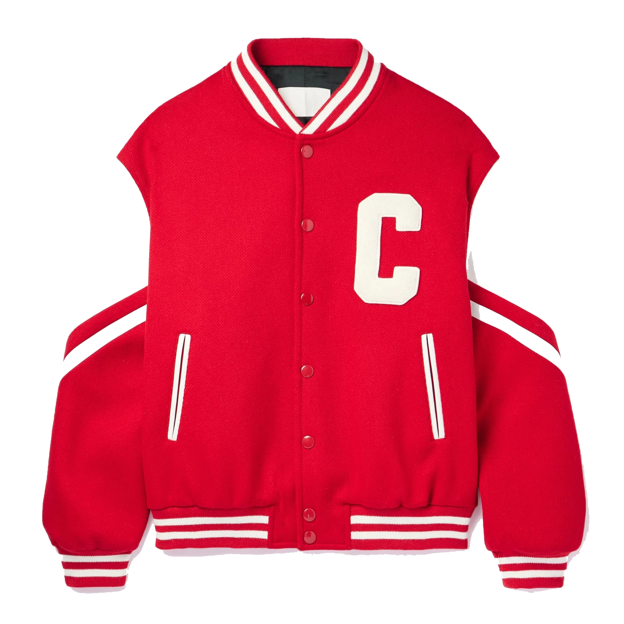 Custom Logo Winter Varsity Jacket For Men High Quality Men's Baseball ...