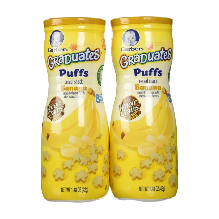 Banana Gerber Graduates Puffs Cereal Snack For Sale Grain Snacks Cheap ...