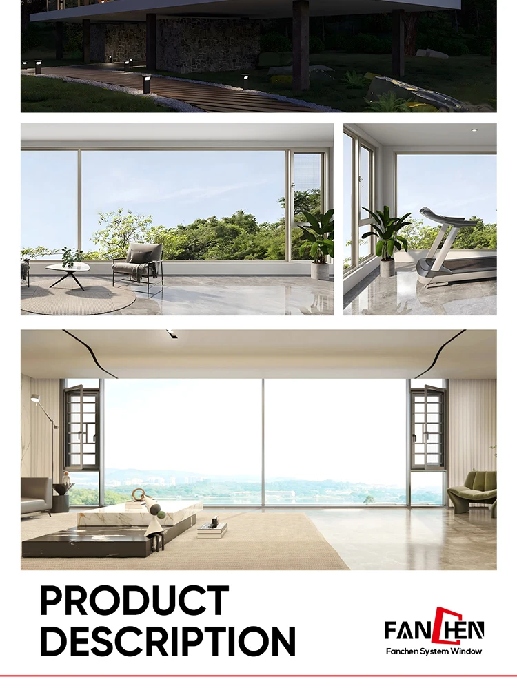 HS115 Series Aluminum Window with Integrated Screen Anti-Theft Mosquito ...