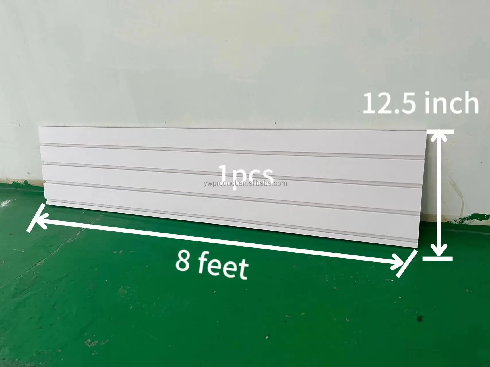 Customized Size Pvc Slat Wall Plastic Storage Panel For Garage ...