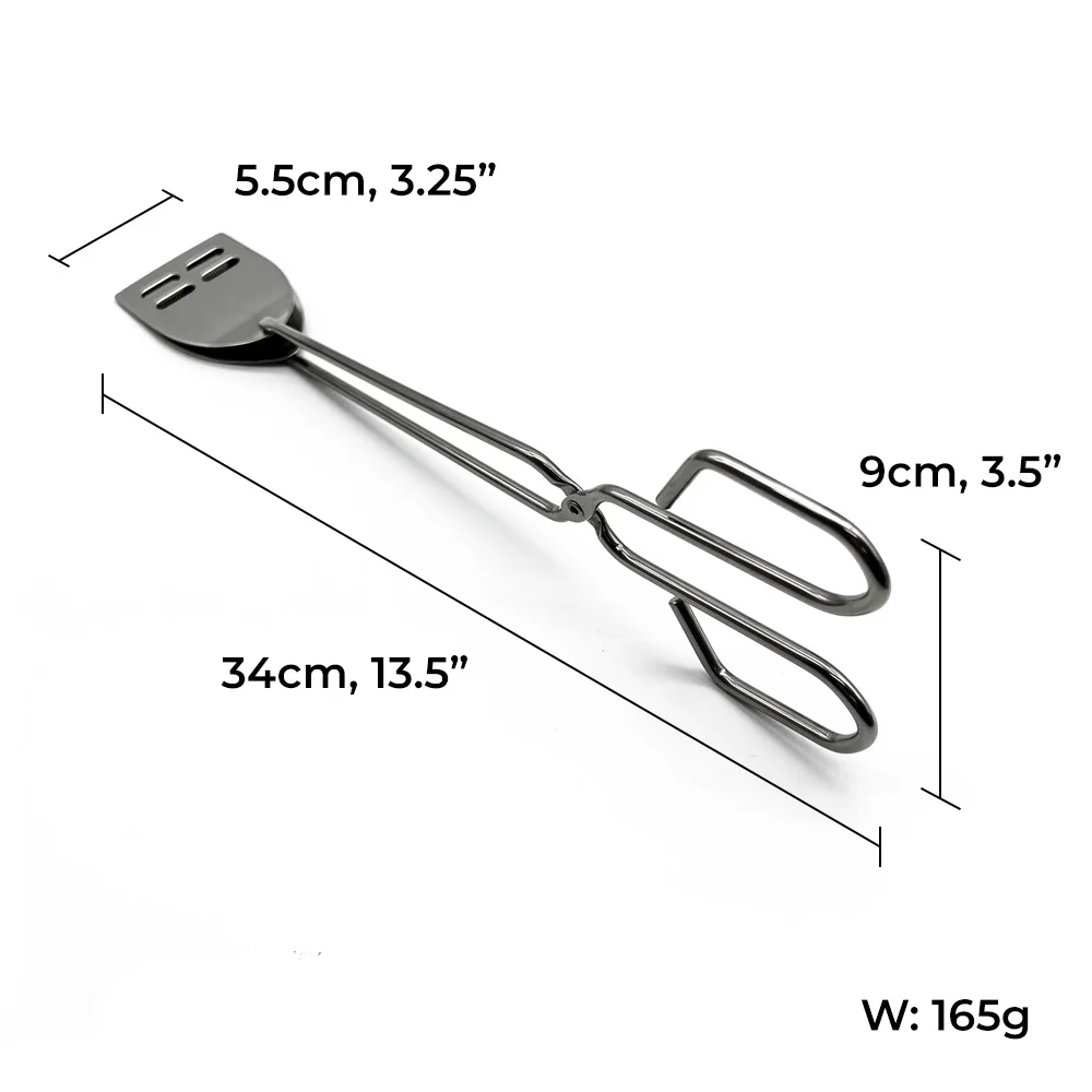 Stainless Steel Scissors Cooking Tongs Flipping Clips,For Bbq,Bread ...