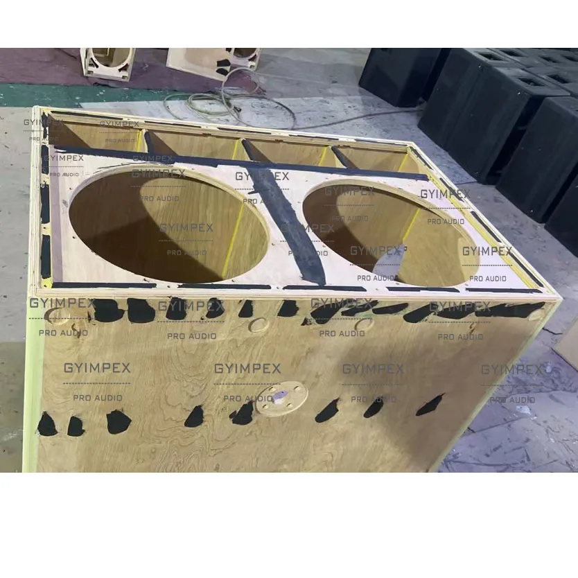 400w Passive Pa Speaker Two Way Line Array Dual 6.5 Inch Church Speaker ...