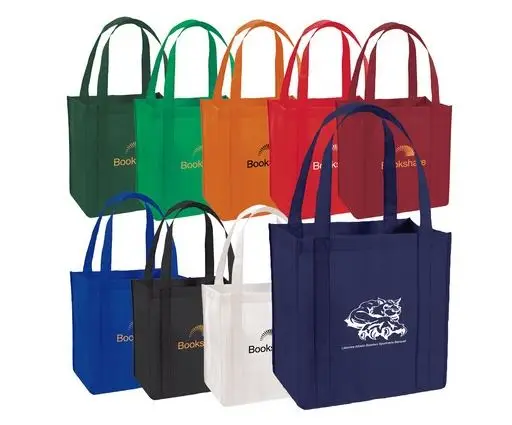 Rounded Corners Piping High Quality Matte Laminated Tote Shopping Bag ...