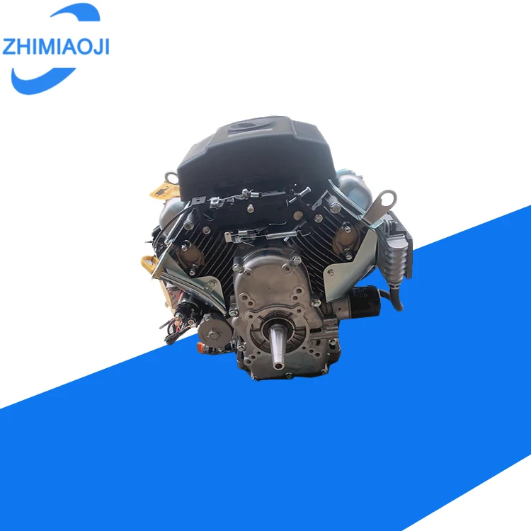 670cc 4 Stroke R670d Petrol Machine 2v78 Horizontal Shaft V Twin ...