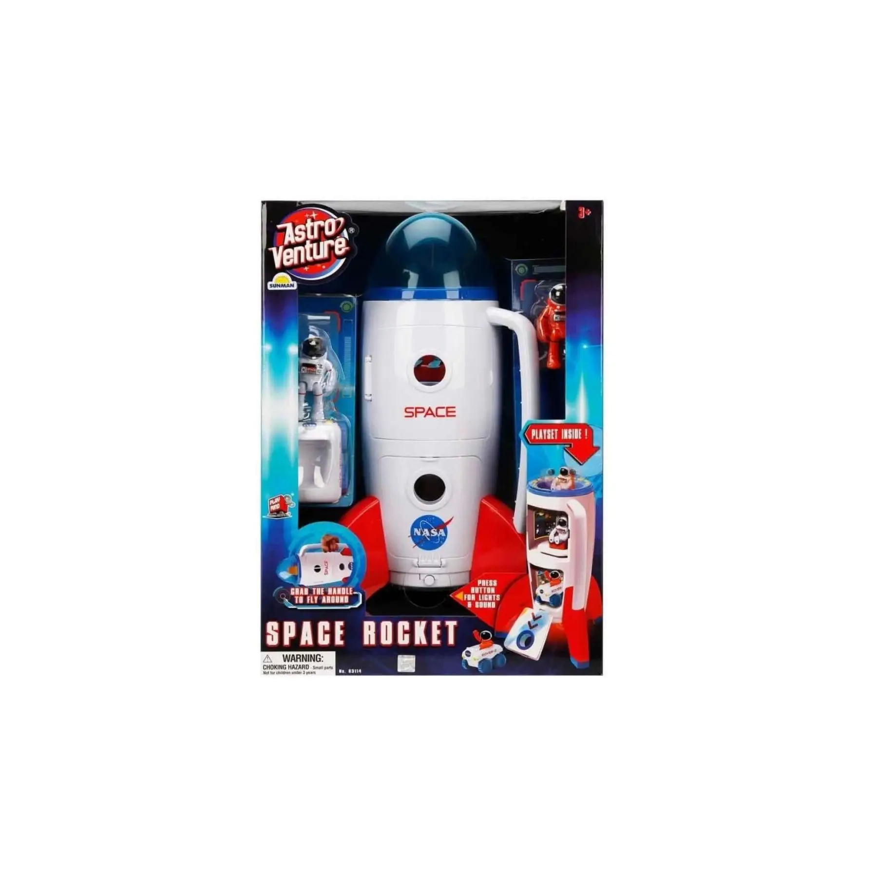 106114 Astro Venture Sound and Light Space Rocket -sunman| Alibaba.com