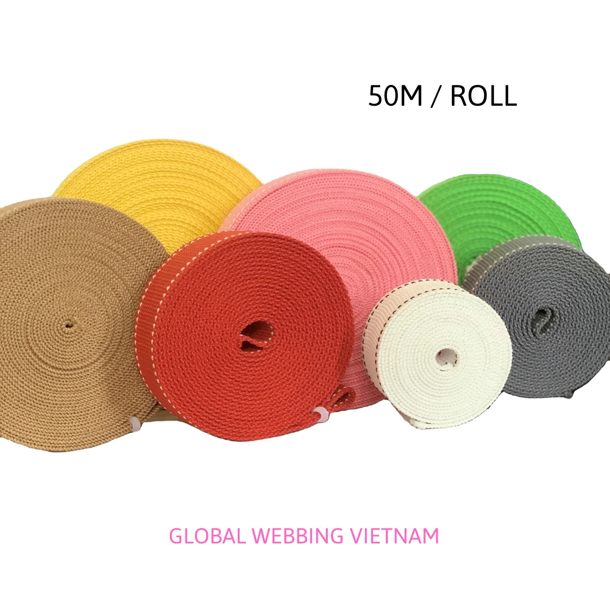 Nylon Webbing For Bags High Strength High Tenacity Using For Garment ...