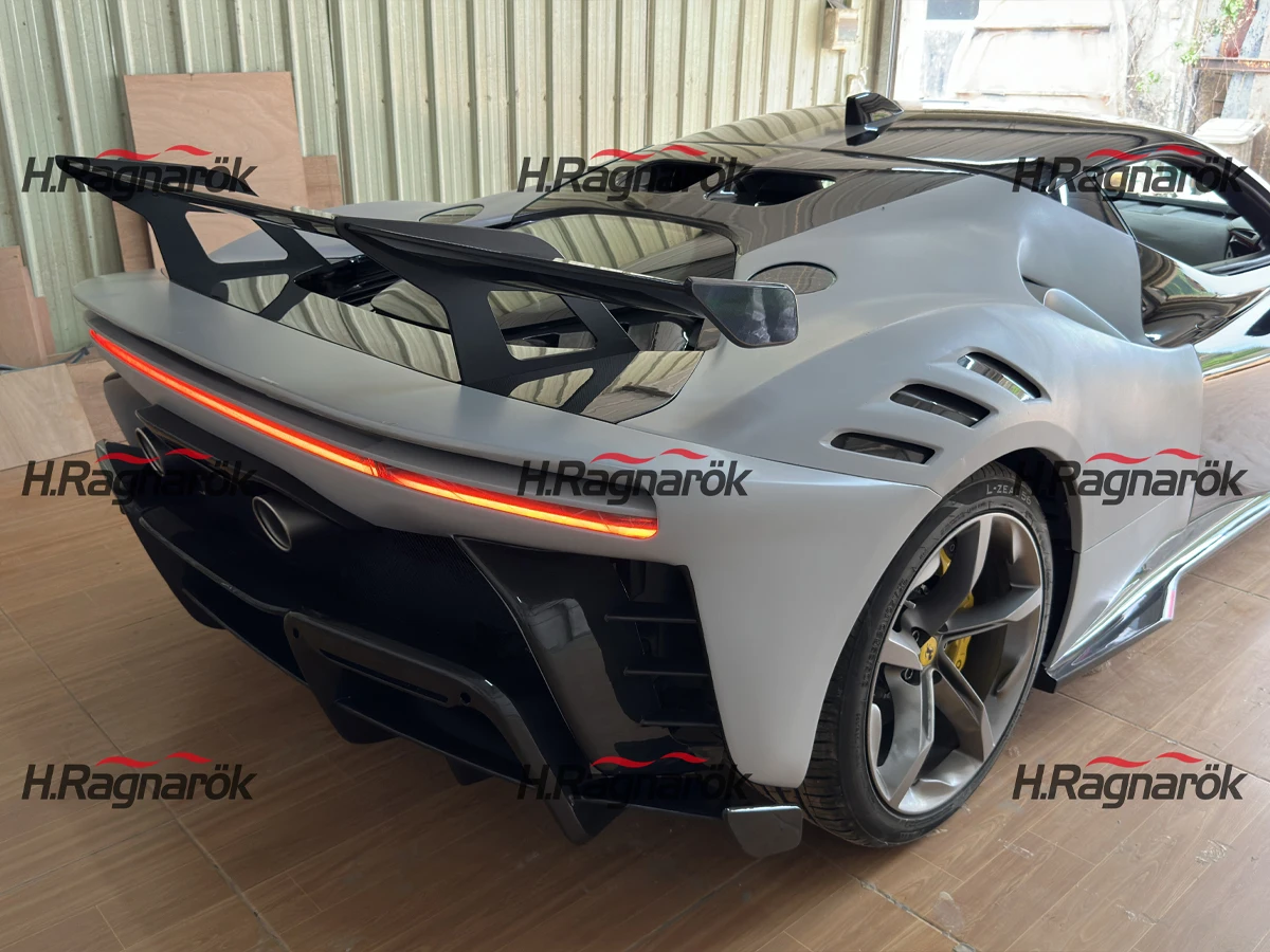 Ferrari SF90 Body Kit - Upgrade with H.ragnarok Carbon Fiber