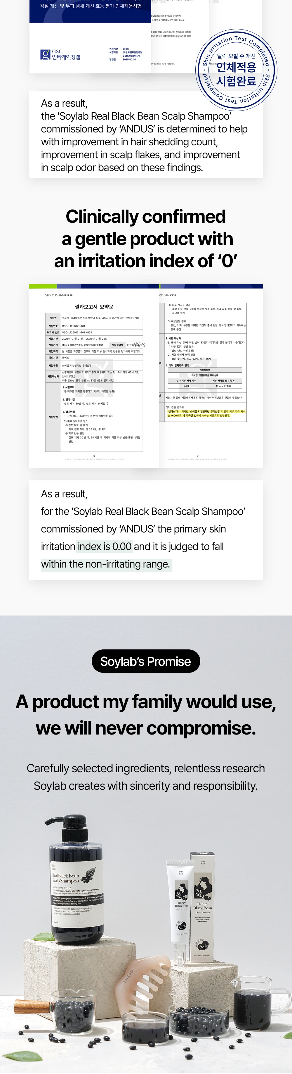 [SOY LAB] 500ml Curly Hair Scalp Care Gel Shampoo with Anti-Dandruff ...