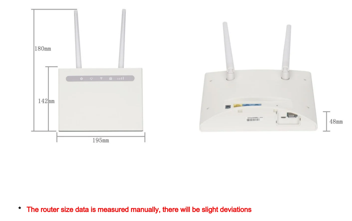 4g Lte Home Wireless Router With Sim Card Slot - 300mbps Speed ...