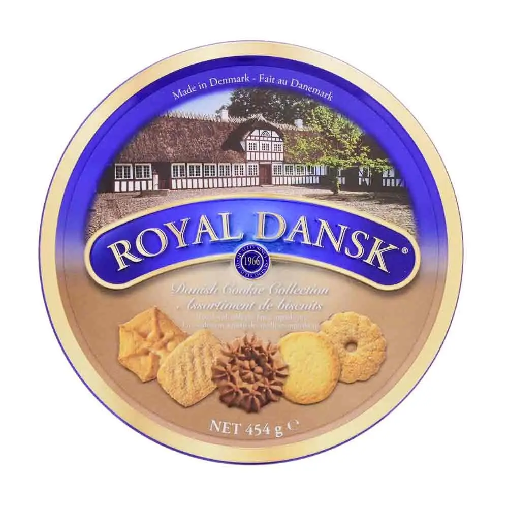 Tin of Royal Dansk Butter Biscuits Royal Danish Butter Cookies| Alibaba.com