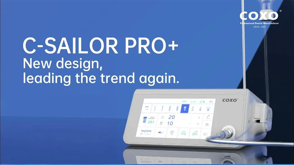 COXO C-SAILOR PRO+ Dental Implant Motor System - 1 Year Warranty