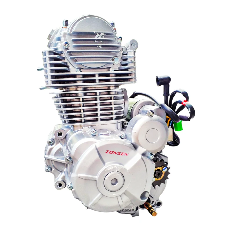 Zongshen Air Cooled Electric Starter 6 Gears Zs172fmm-5 (pr250) 249cm3 ...