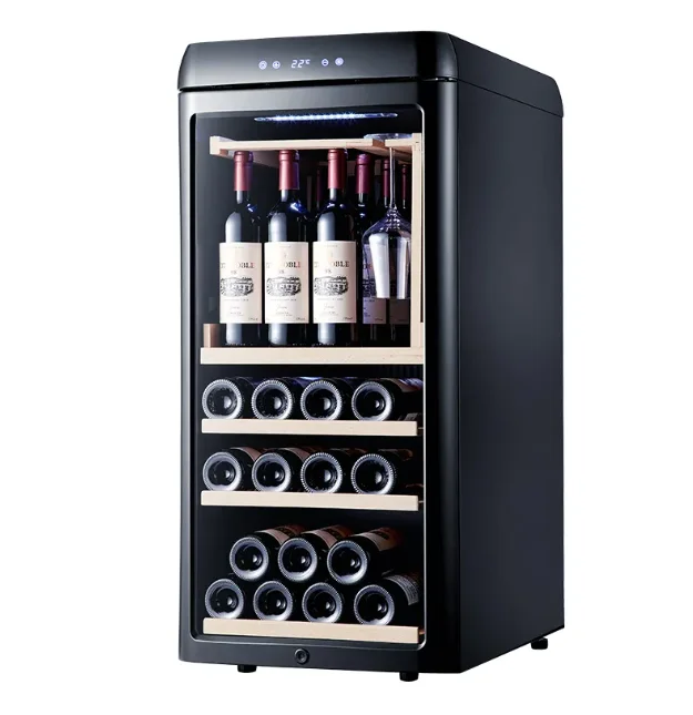 Free Standing Compressor Shelf Fan Cooling Wine Cooler Wine Fridge ...