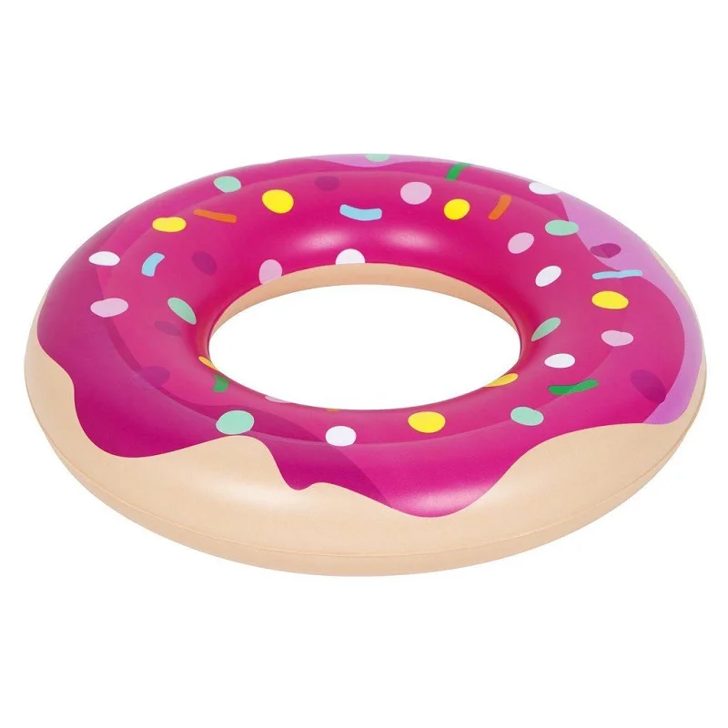 Heavy Duty Swim Ring Water Donuts Pool Floats Toys Set of 4