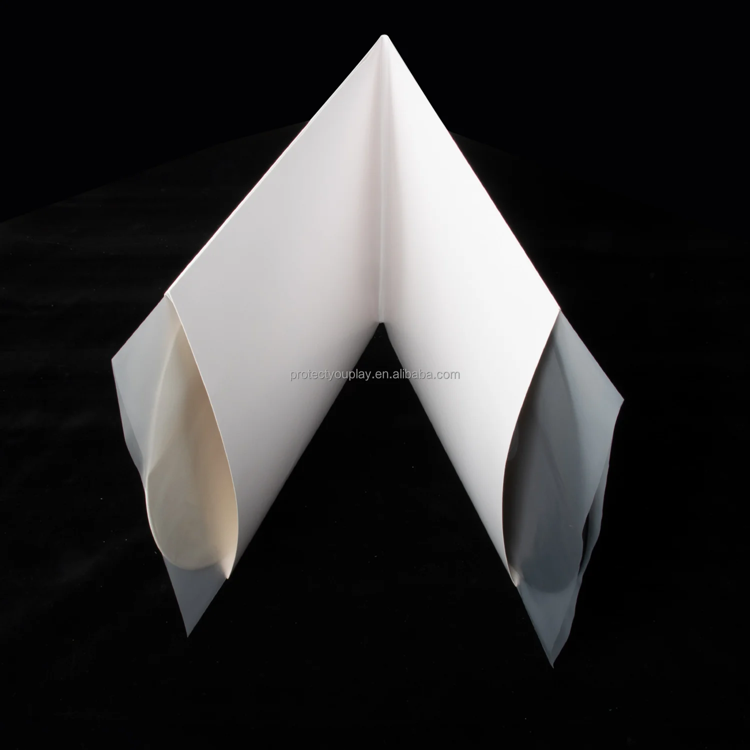 12 Inch White Cardboard Record Gatefold Jacket Album Cover