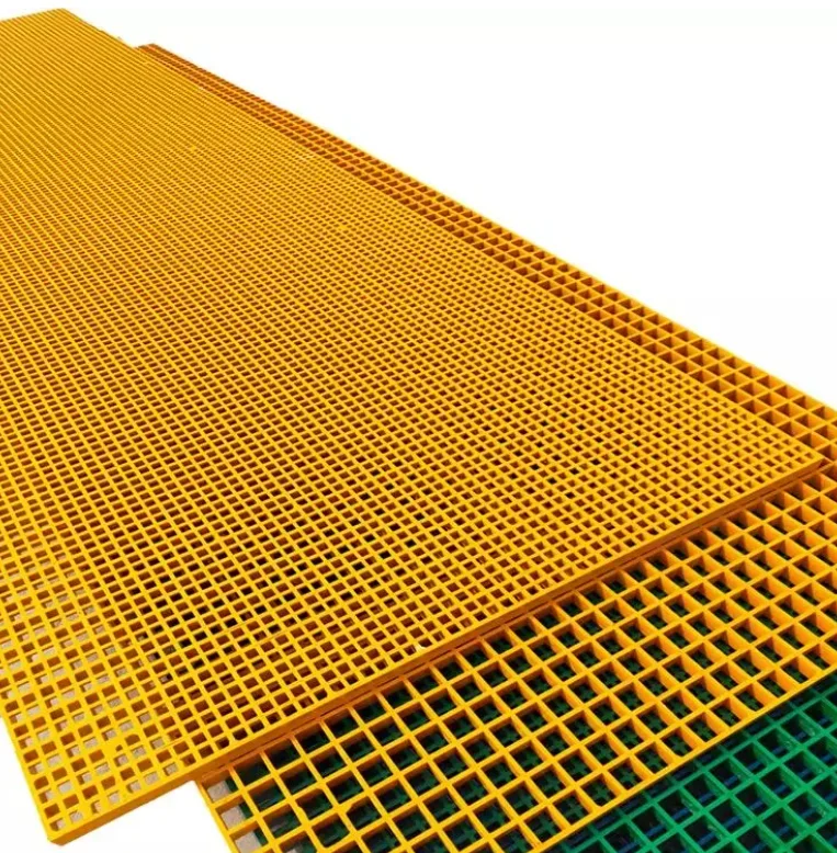 FRP Grid Mesh Fiberglass Grating Walkway Composite Grating Passway With ...