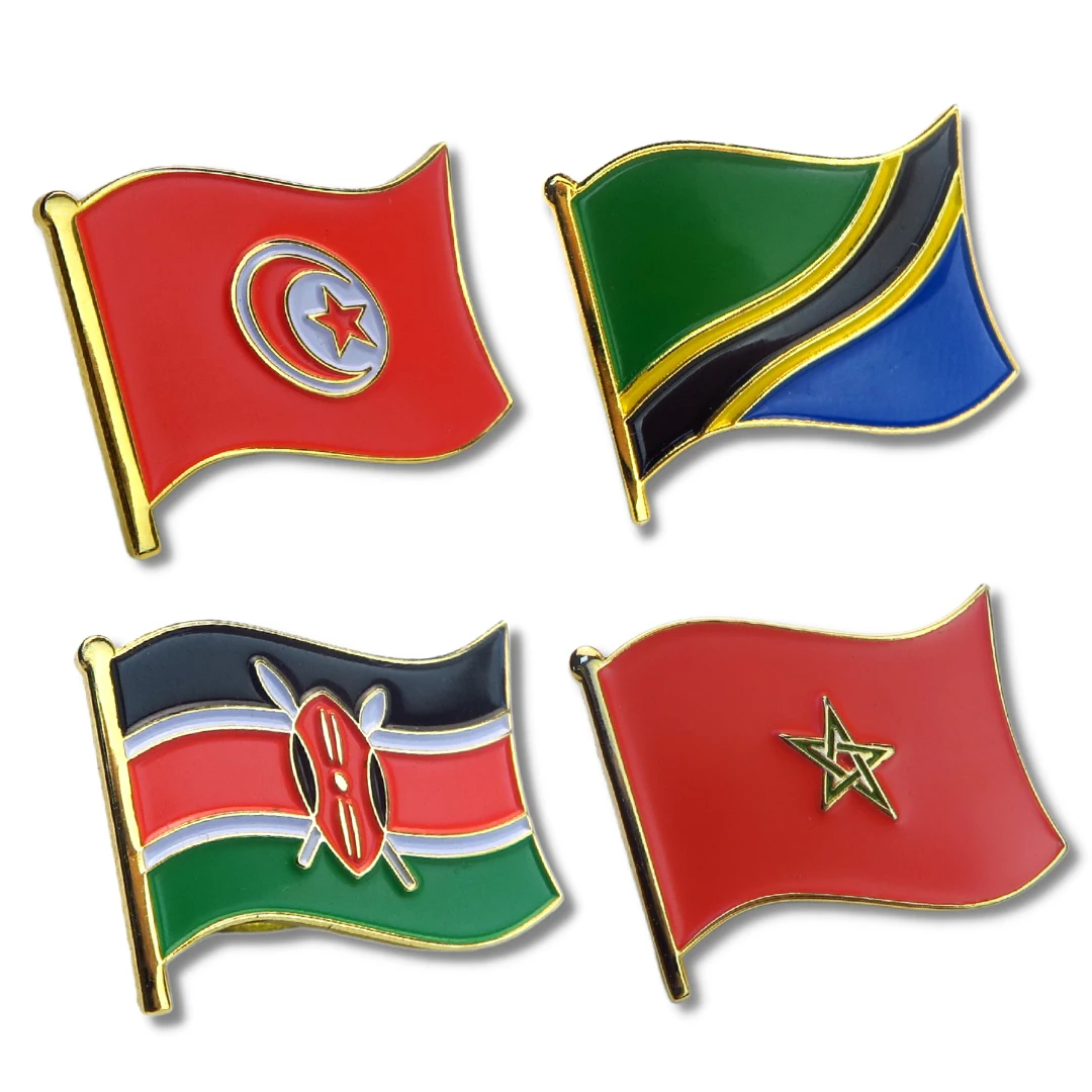 Existing Metal Badge Custom Country Flag Pins| Alibaba.com