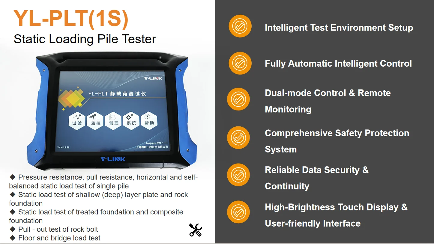 Y-link Geotechnical Instrument - High Accuracy Pile Load Testing