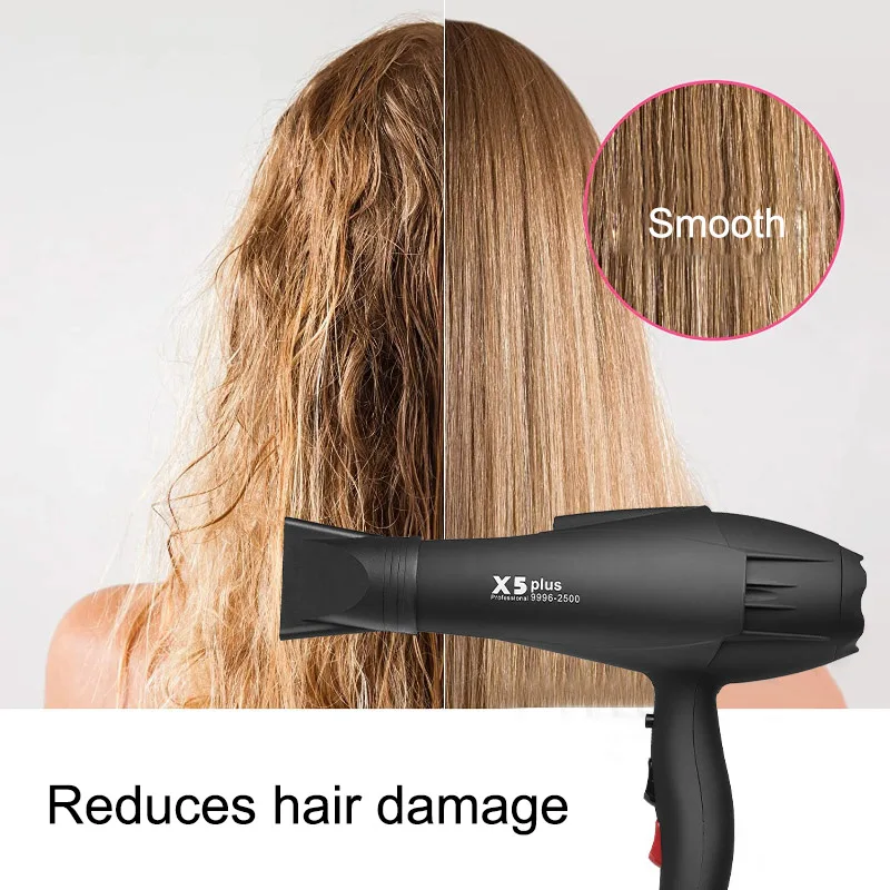 Professional Fast Dry Blow Salon Light Weight Diffuser Ionic Salon Hair Blow Powerful High Speed ...