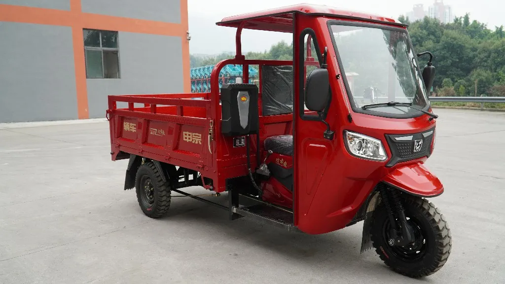 Closed Cabin Motor Tricycle 250cc 300cc Made In China 3 Wheel Diesel ...
