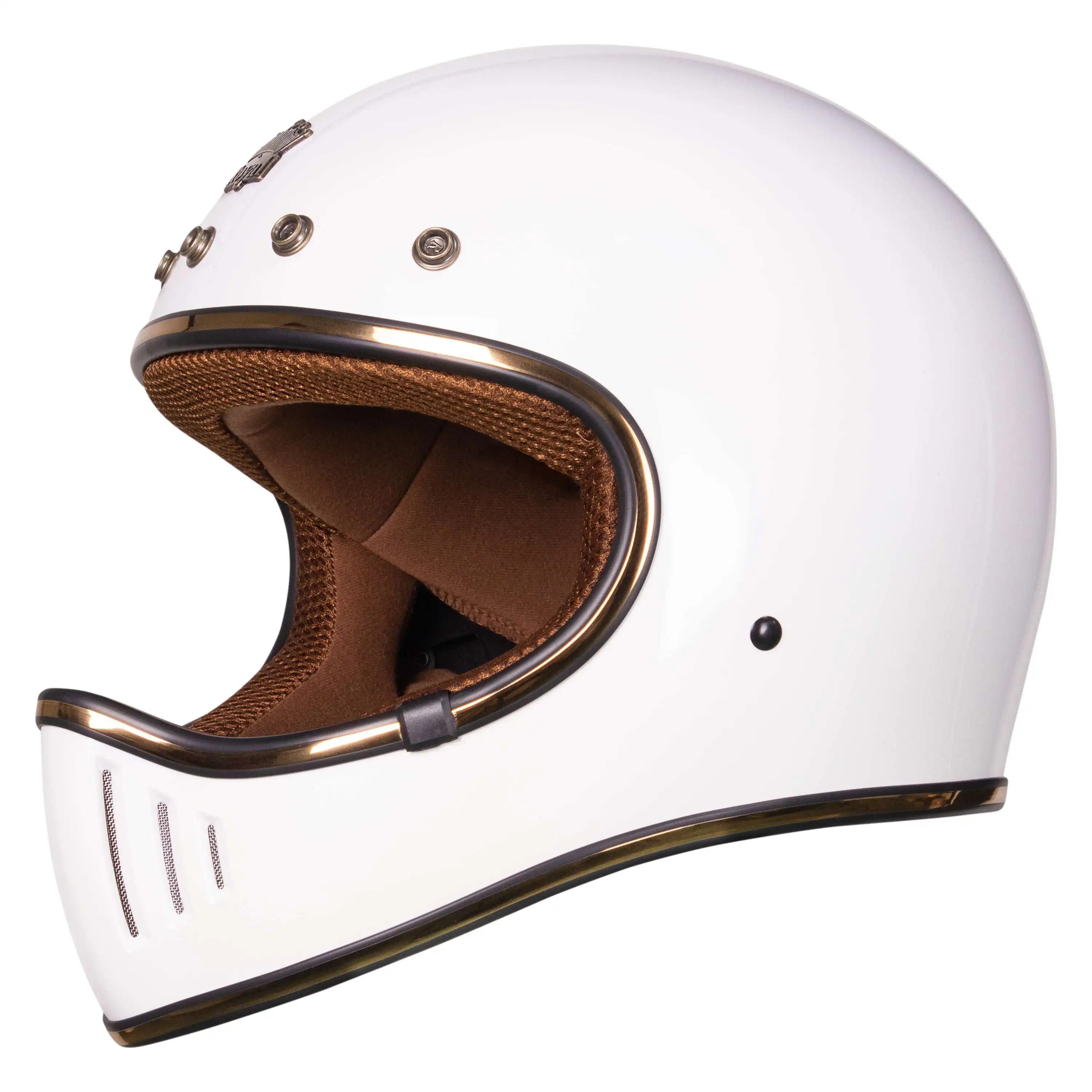 Best Seller 2023 Vintage Full Face Classic Design Helmet With Hidden ...