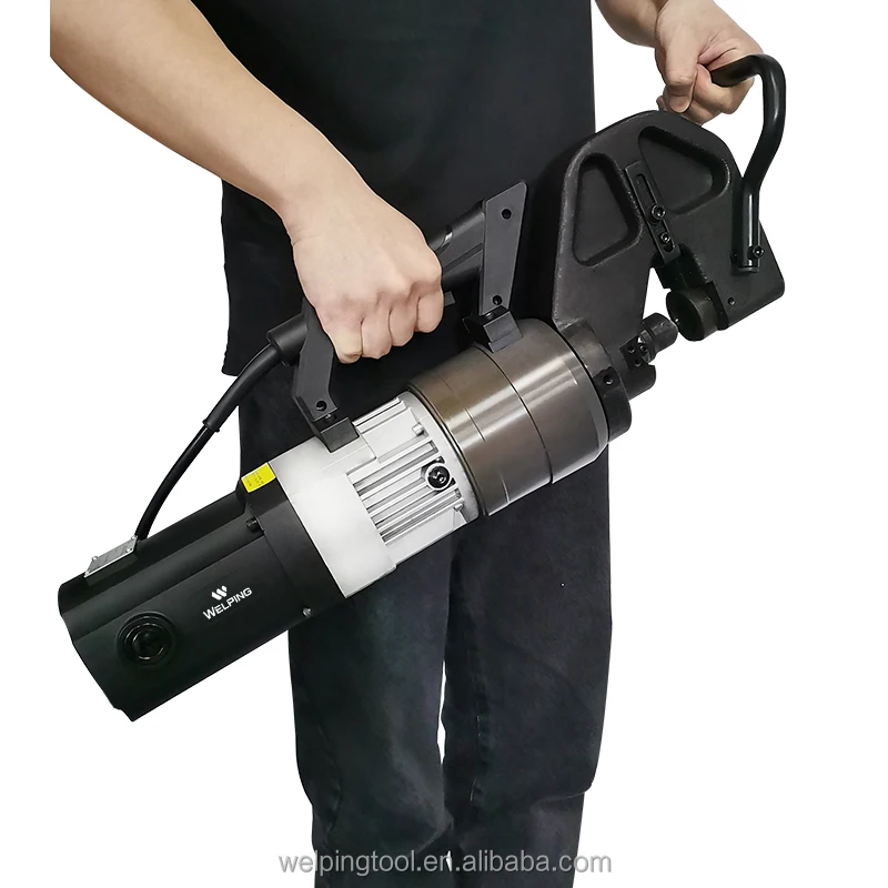 Powerful Motor Channel Steel Punching Machine Quick Hole Punch in 6 ...