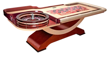 Fully Customisable High Quality Roulette Table Wooden Casino Roulette ...